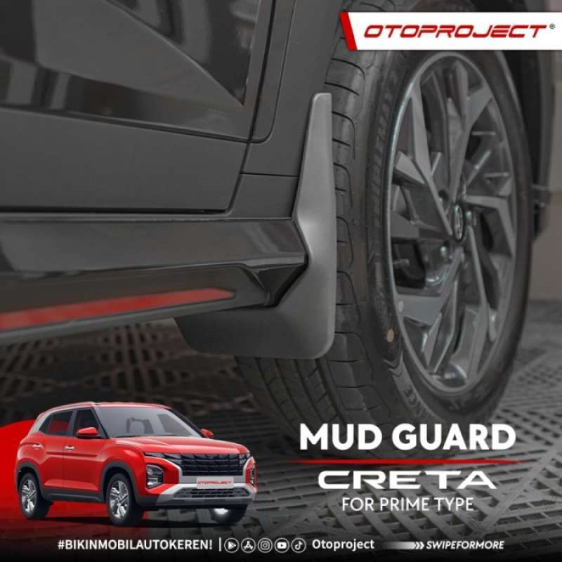 Promo Mud Guard Karpet Lumpur Otoject Hyundai Creta Type Prime 2022 ...