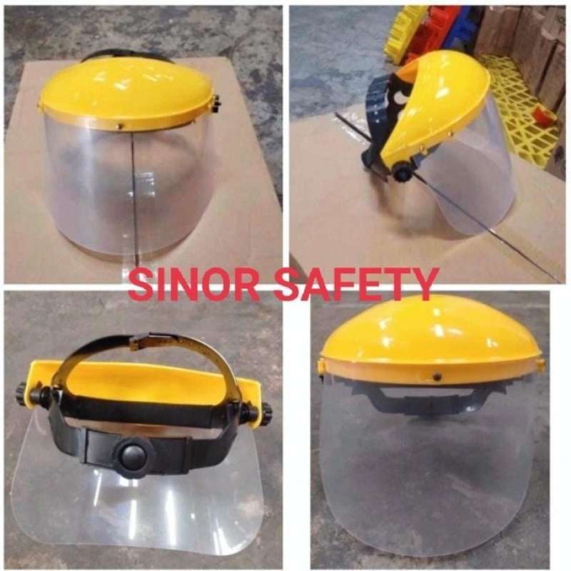 Jual Full Face Shield Legion Safety Muka Apd Pelindung Wajah Gerinda ...