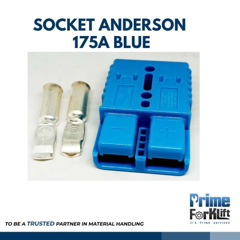 Jual Plug Battery Forklift Socket Anderson Blue 175a Di Seller Raindrop ...