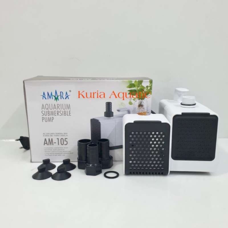 Promo Amara Am 105 Pompa Air Celup Kolam Aquarium Am105 Submersible Pump Diskon 23% Di Seller ...