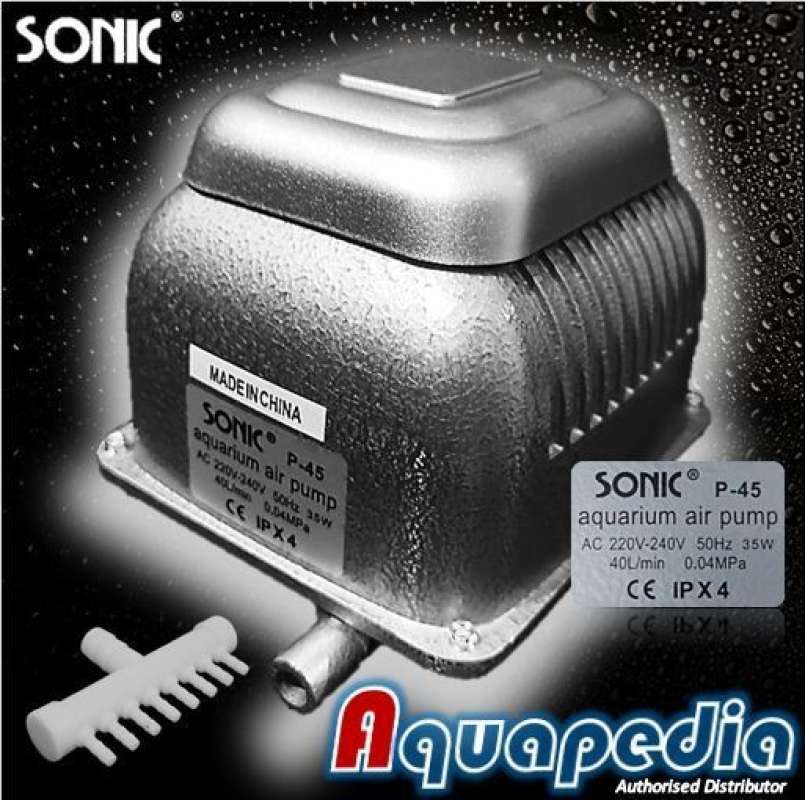 Promo Sonic P45 Pompa Udara Aerator Hiblow Air Pump Blower Diskon 23% Di Seller Siba Store ...