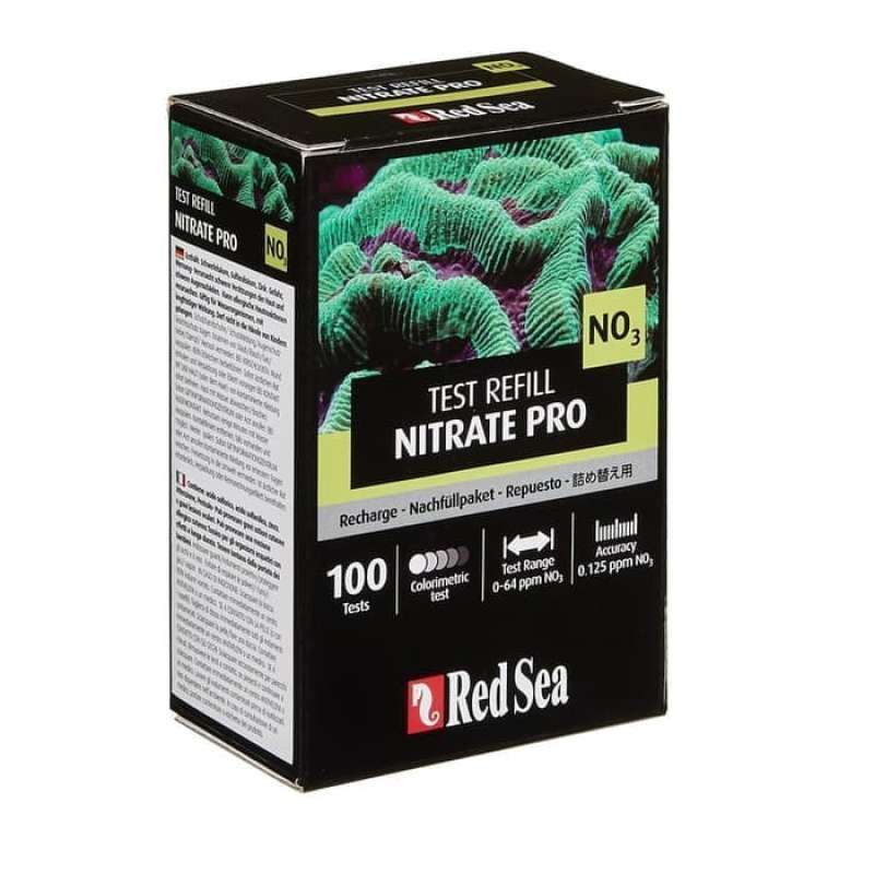 Promo Red Sea Nitrate Pro Test Kit Refill 75 Test Diskon 23% Di Seller ...
