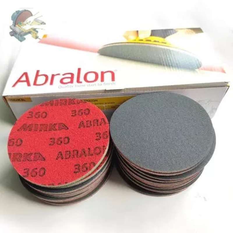 Jual Mirka Abralon 6 Inch/amplas Kaca/amplas Busa Velcro - #180 Di Seller Yama - Cengkareng ...