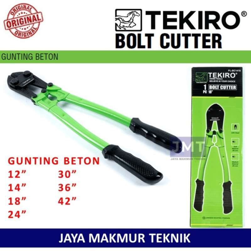 Jual Tekiro Gunting Potong Besi Baja Bolt Cutter 12 14 18 24 30 36 42 ...