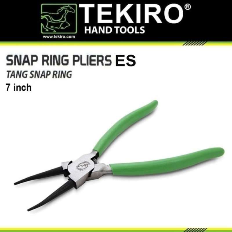 Jual Tang Snap Ring Pliers 7 Inch Lurus Buka Es Tekiro Tang Circlip 7 ...
