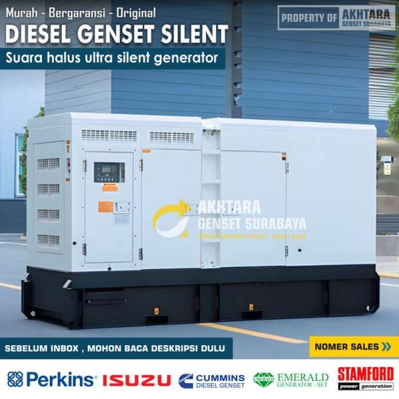 Jual Genset Baru 100 Kva - Perkins Cummins Isuzu Emerald Genset Di ...