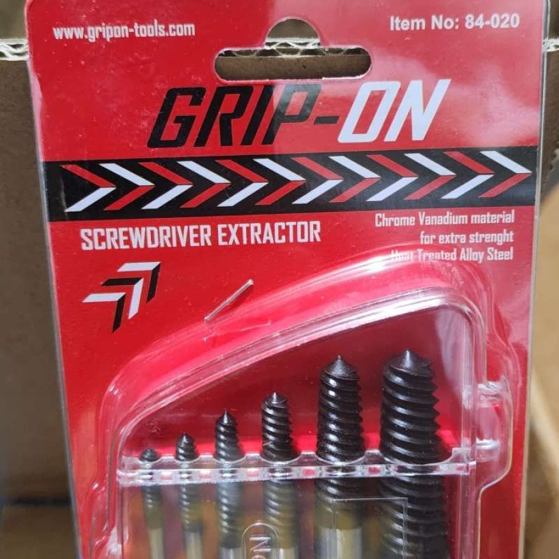 Jual Tap Balik Grip On 6pcs Screwdriver Extractor Grip On 6 Pcs Di ...