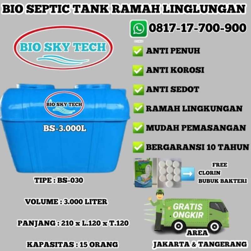 Jual Septic Tank Biotech, Biotank, Biofill, Biocan 3000liter Di Seller ...