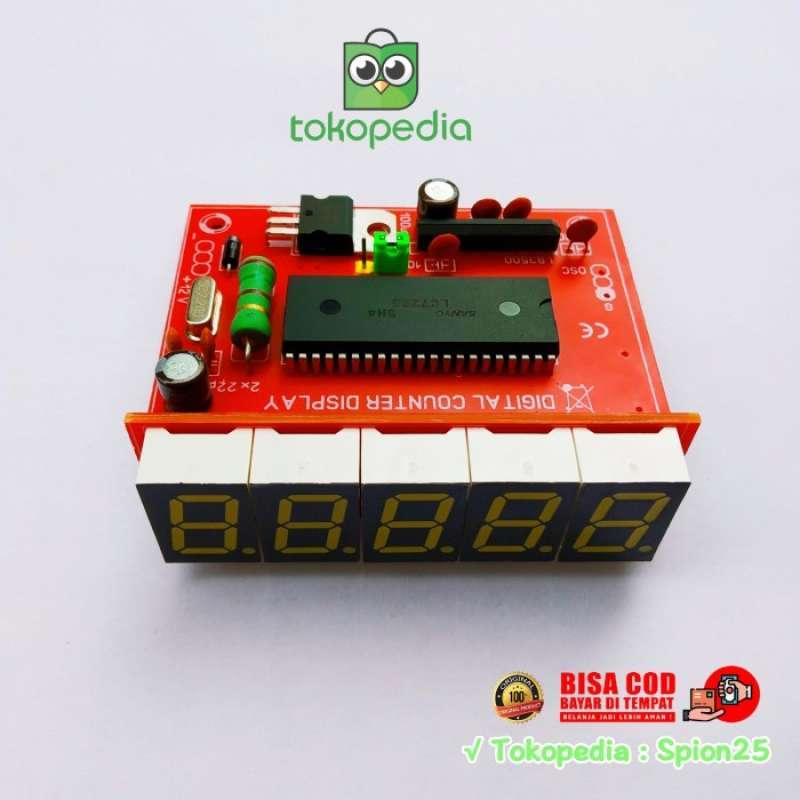 Jual Counter Fm Display - Frequency Fm Digital - 5 Digit Merah Di Seller Aghanim - Cengkareng ...