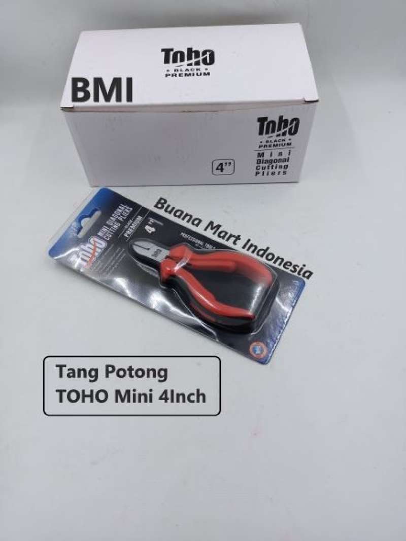 Jual Tang Potong Toho 4 Inch | Mini Diagonal Cutting Pliers 4 Di Seller ...