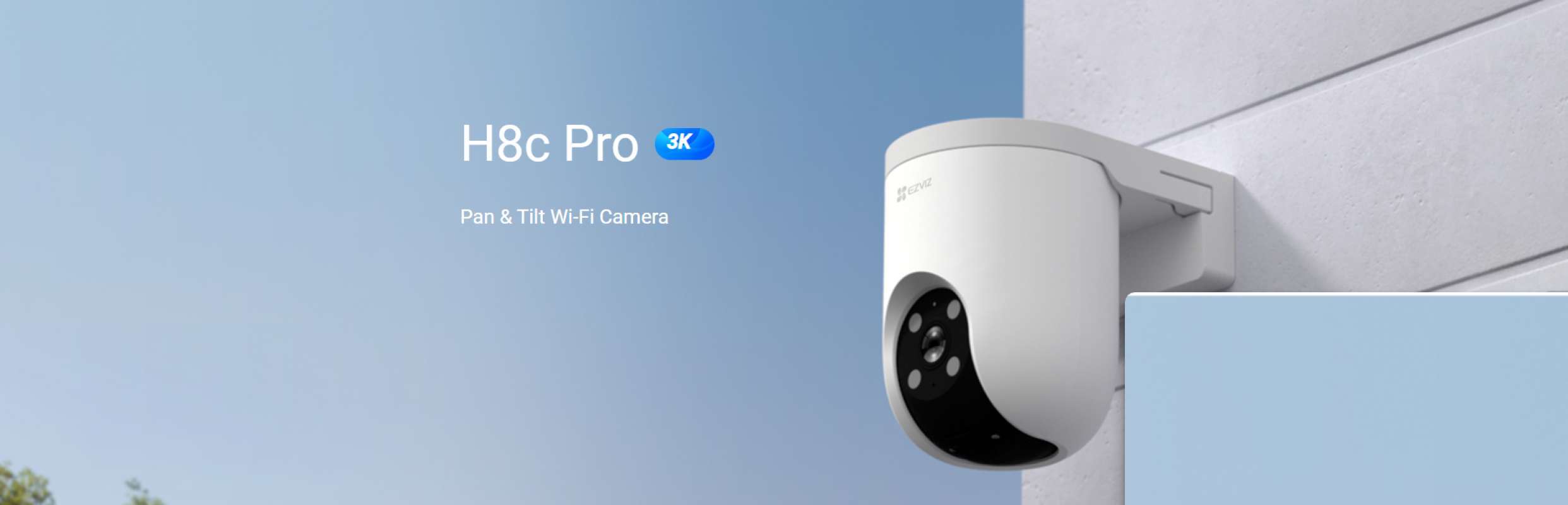 Promo Ezviz H8c Pro 3k 5mp Outdoor Cctv Pan & Tilt Wifi Ip Camera Smart ...