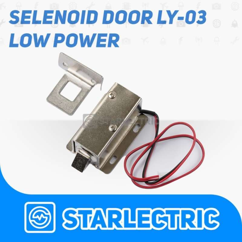 Jual Ly-03 Selenoid Door Lock High Quality 12v Dc Long Term Low Power ...