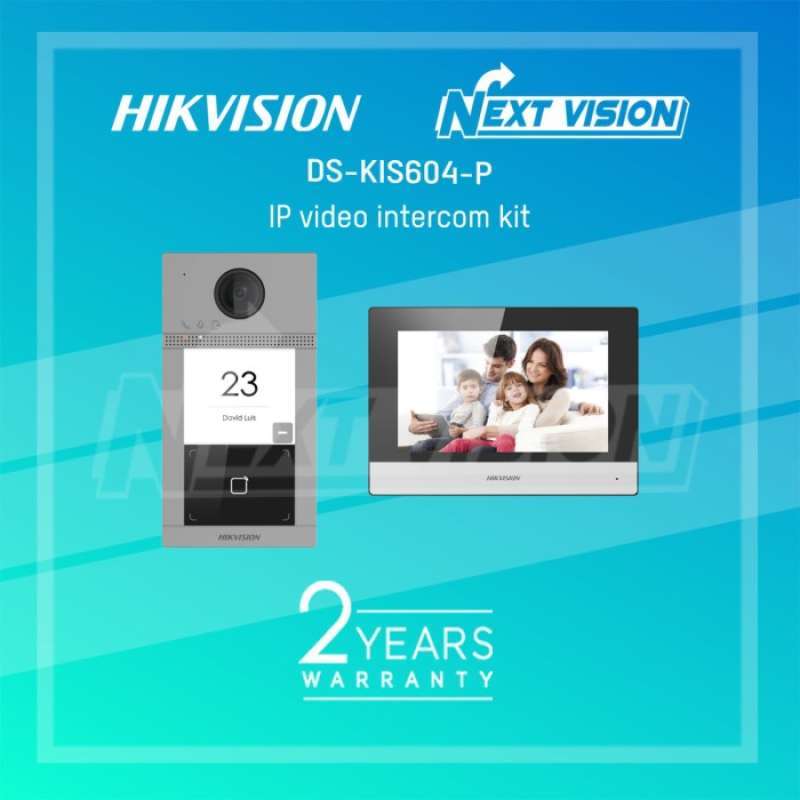 Jual Ds-kis604-p - Hikvision Ip Video Intercom Kit Di Seller Shin Store ...