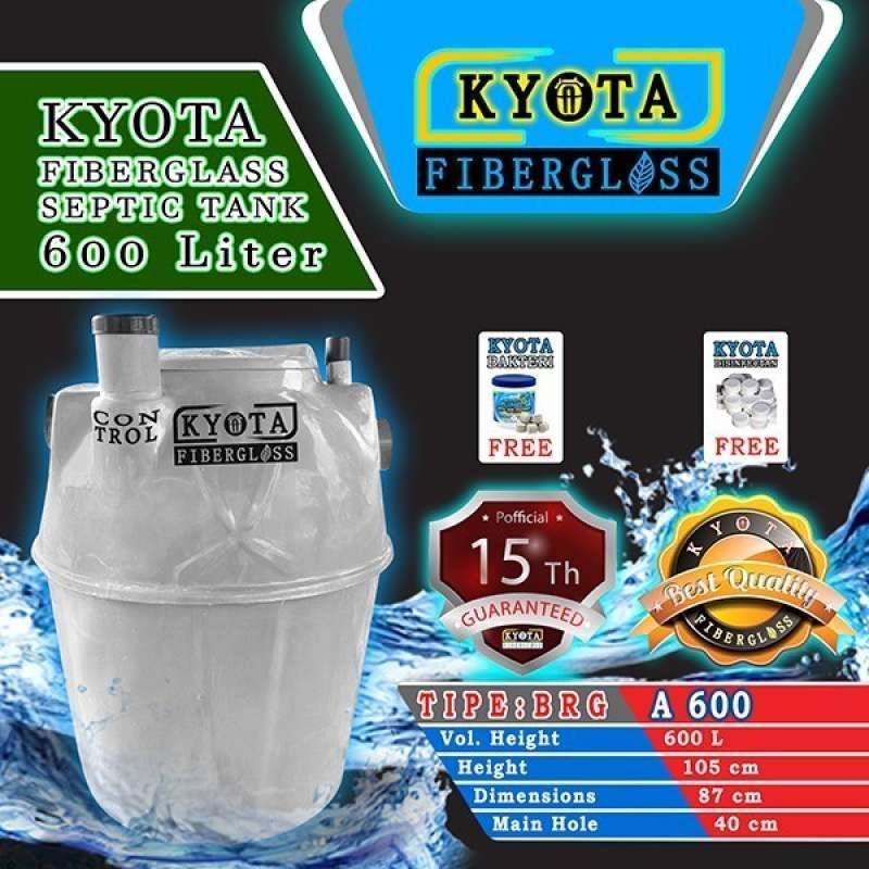 Jual Septic Tank Bio Kotak 800 Liter Technology Japan Ramah Lingkungan ...