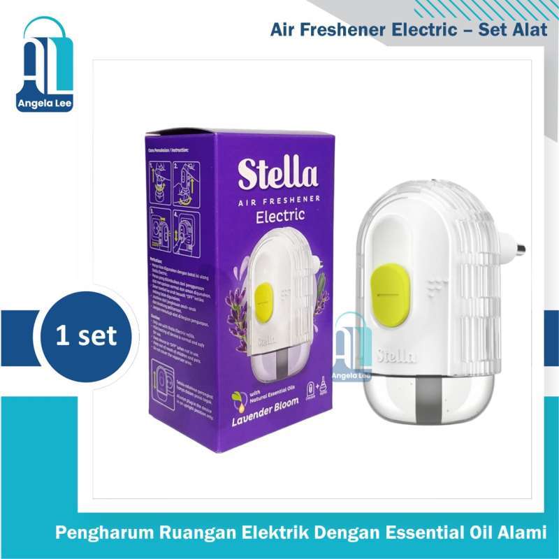 Jual Stella Air Freshener Electric Set Alat Dan Refill Parfum Pengharum ...