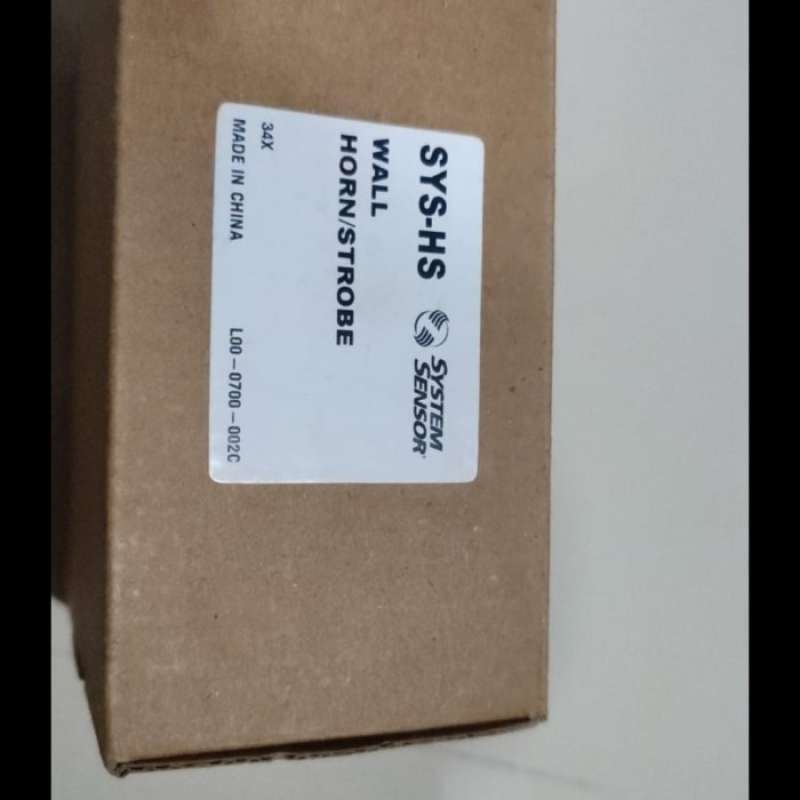 Jual Horn Strobe System Sensor Notifier Sys-hs Di Seller Shin Store ...