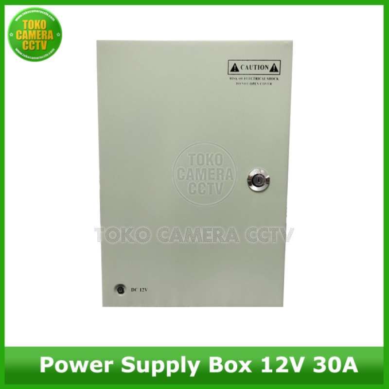 Jual Power Supply Cctv Box 12v 30a - 18 Channel Di Seller Shin Store ...
