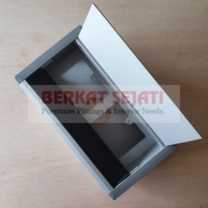 Jual Steker Wire Box Stop Kontak Saklar Lubang Kabel Meja Tanam Outlet ...