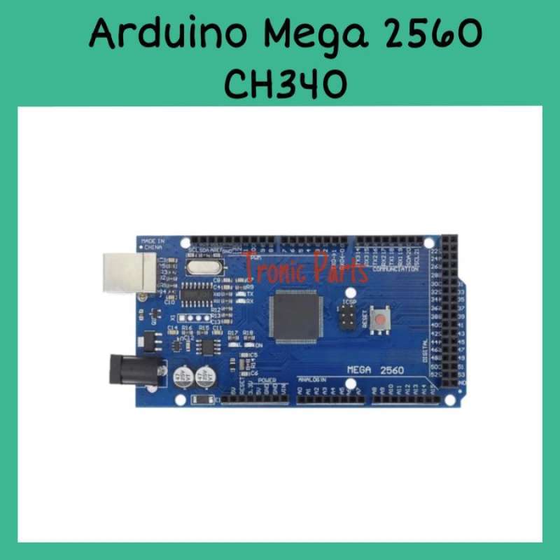 Jual Arduino Mega 2560 R3 Ch340 Atmega 2560 Clone Compatible Tanpa