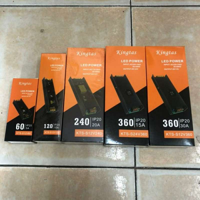 Jual Trafo Power Supply Kingtas 12v 5a 10a 20a 30a 8,3a 16,3a 25a 33a ...
