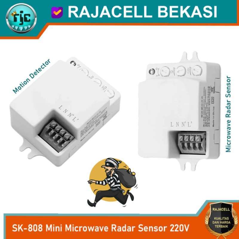 Jual Sk-808 5.8ghz Microwave Radar Motion Sensor 220v 800w Deteksi ...