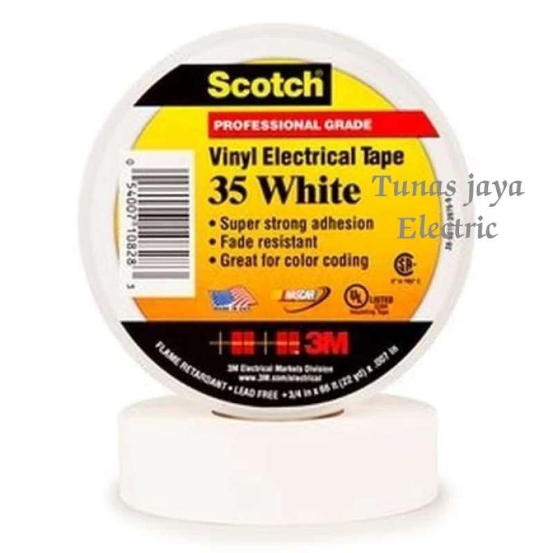 Jual Isolasi 3m Scotch 35 Vinyl Electrical Tape (varian Warna) - Merah ...