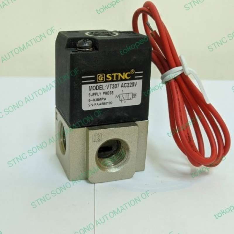 Jual Solenoid Valve 3/2 Way Port 1/4 Vt307 Stnc Pneumatic Di Seller Shin Store - Cengkareng ...
