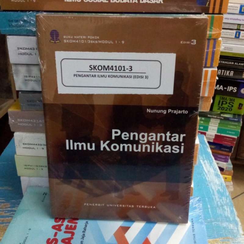 Promo Pengantar Ilmu Komunikasi Edisi 3 Ut Diskon 23% Di Seller Zawaru Store - Tanah Tinggi ...