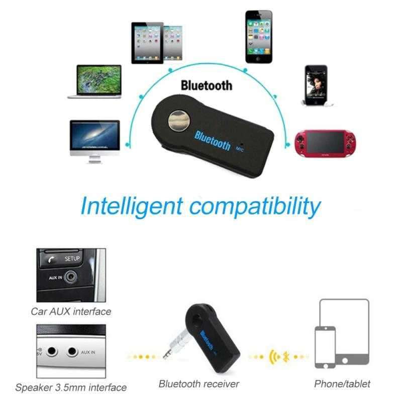 Jual Vcaca Bluetooth Receiver Audio Mobil Speaker Handsfree A2dp 3.5mm ...