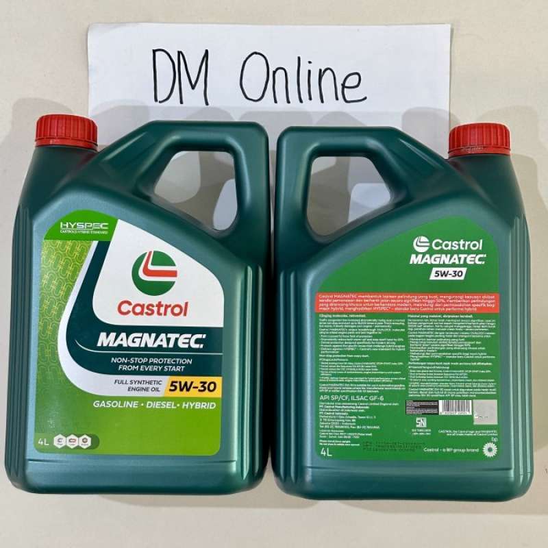 Promo Castrol Magnatec Stop Start 5w-30 4l / Oli Mesin Full Synthetic ...