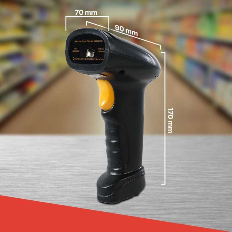 Jual Wireless Barcode Scanner Pemindai Kode Batang 1d Yk-w910 Jasa ...