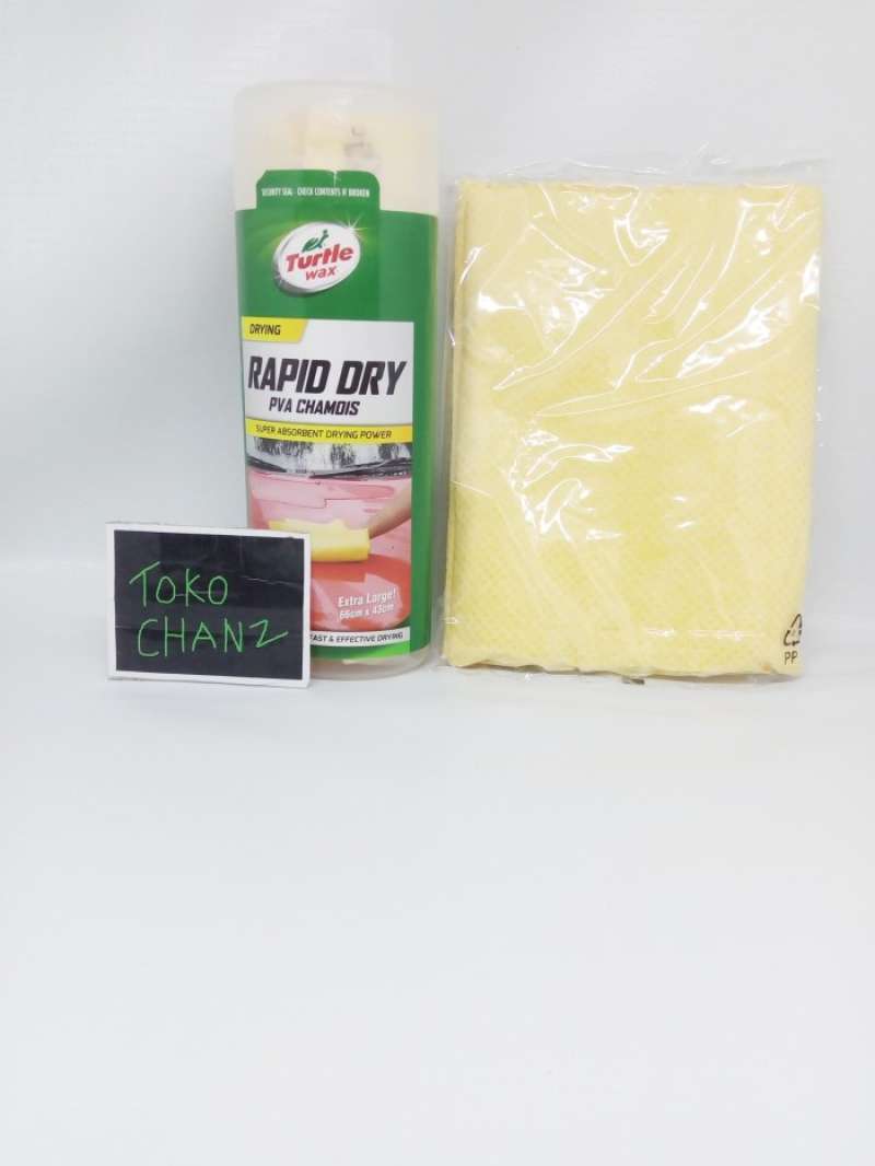 Promo Turtle Wax Rapid Dry Pva Chamois / Kanebo / Canebo Diskon 23% Di ...