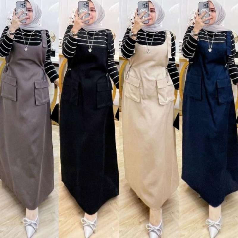 Jual Cod // Overall Cargo Viral Suzy Dress Original Zara Terbaru ...