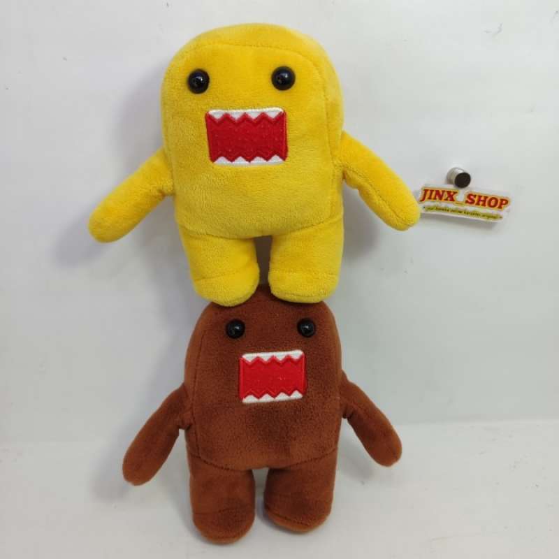 Promo Boneka Domo Kun Gold And Brown Original Cut Brand Sepasang Diskon ...