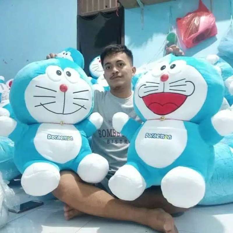 Promo Boneka Doraemon Ukuran Besar Jumbo(75 Cm) Bahan Yeo Kualitas ...