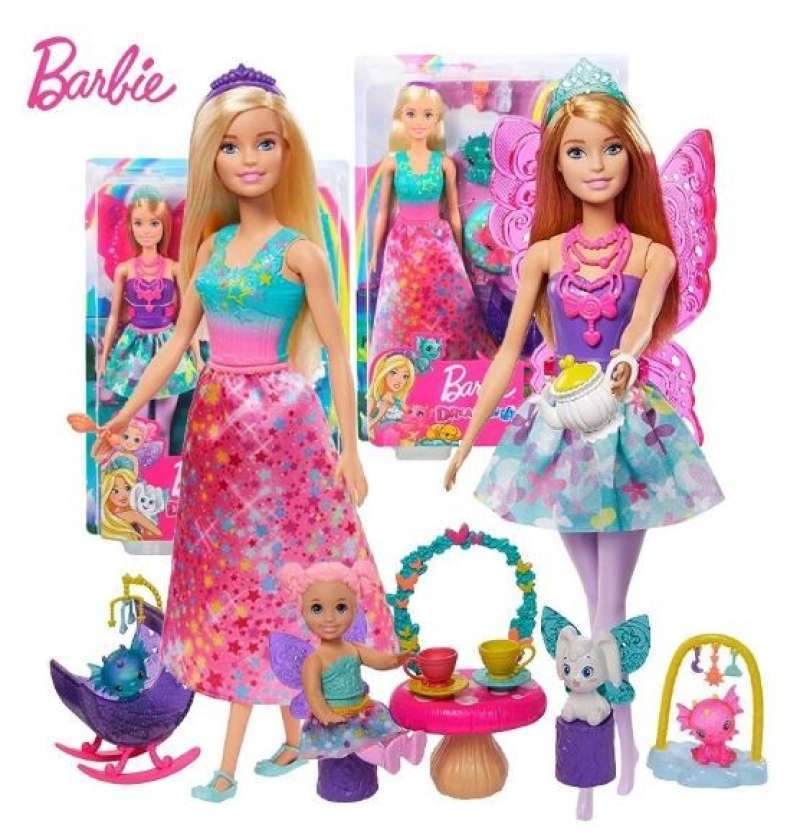Promo Barbie Dreamtopia Fantasy Storyset Playset Original Diskon 23% Di ...