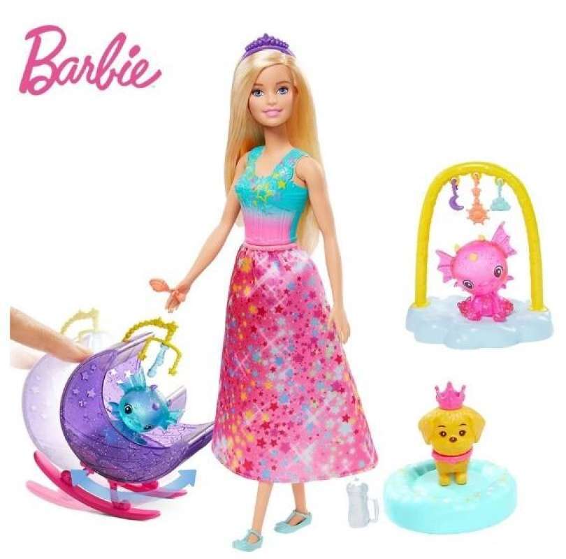 Promo Barbie Dreamtopia Fantasy Storyset Playset Original Diskon 23% Di ...