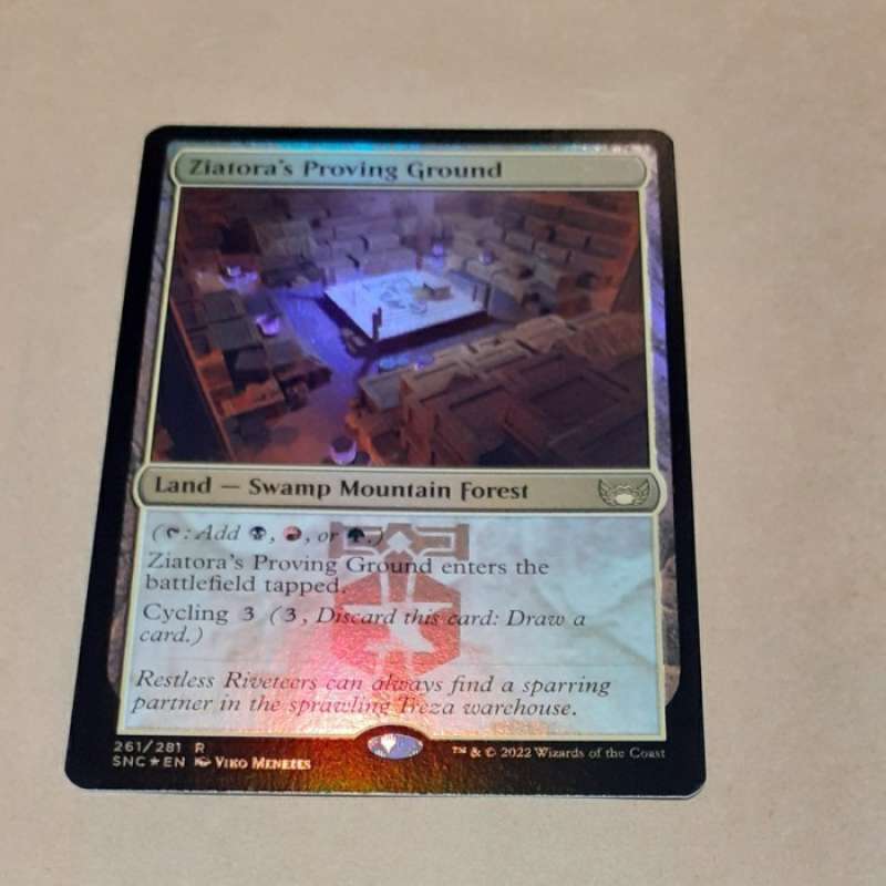 Promo Magic The Gathering Mtg Ziatora's Proving Ground Foil Hemat ...