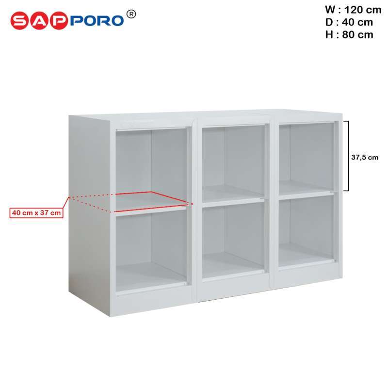 Promo Sapporo Weimar 6 - Loker Besi Dinding 6 Pintu | Wall Mount Locker ...