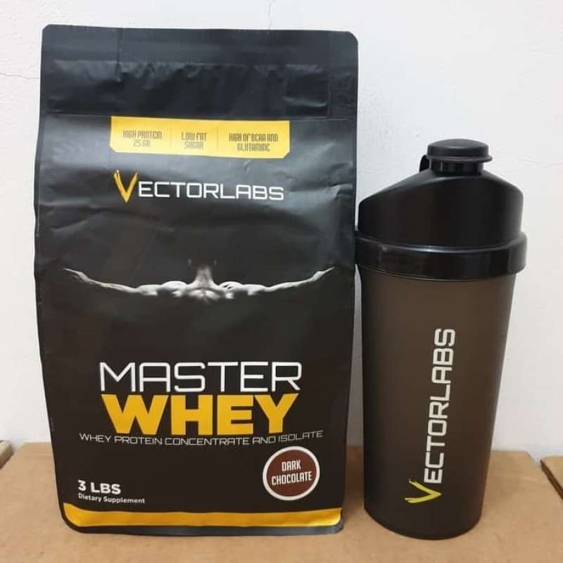 Promo Vectorlabs Master Whey 3 Lbs Whey Protein Susu Fitness Gym ...