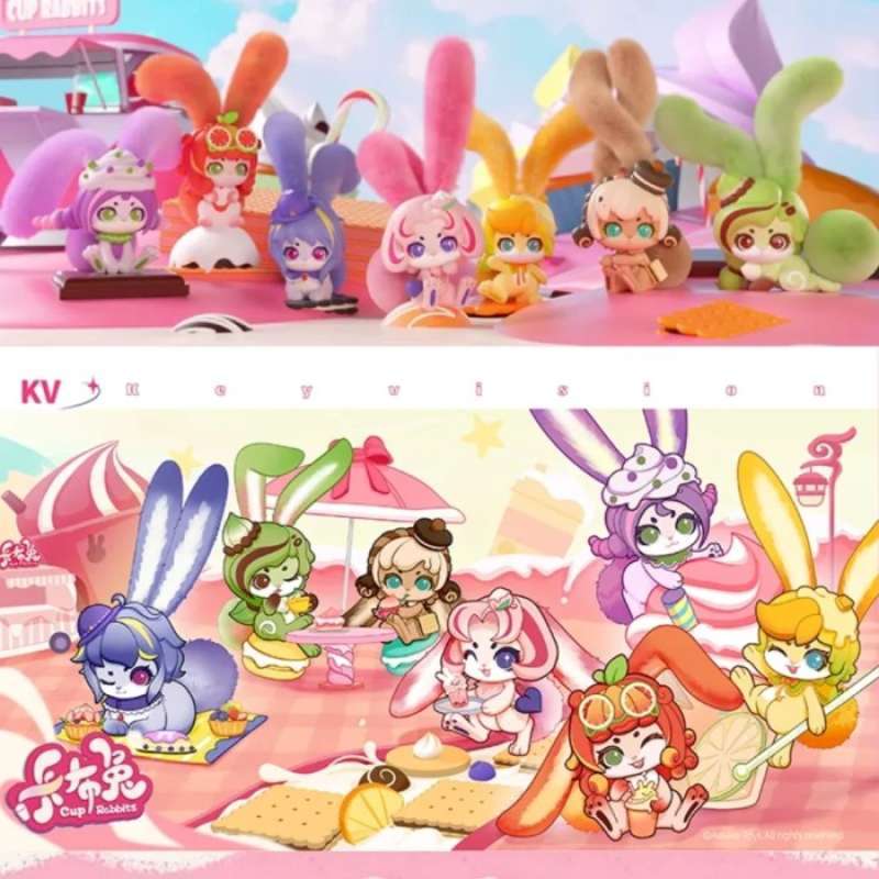 Promo Awake Toys - Cup Rabbit Fruit Milk Blindbox - Plush Doll ...