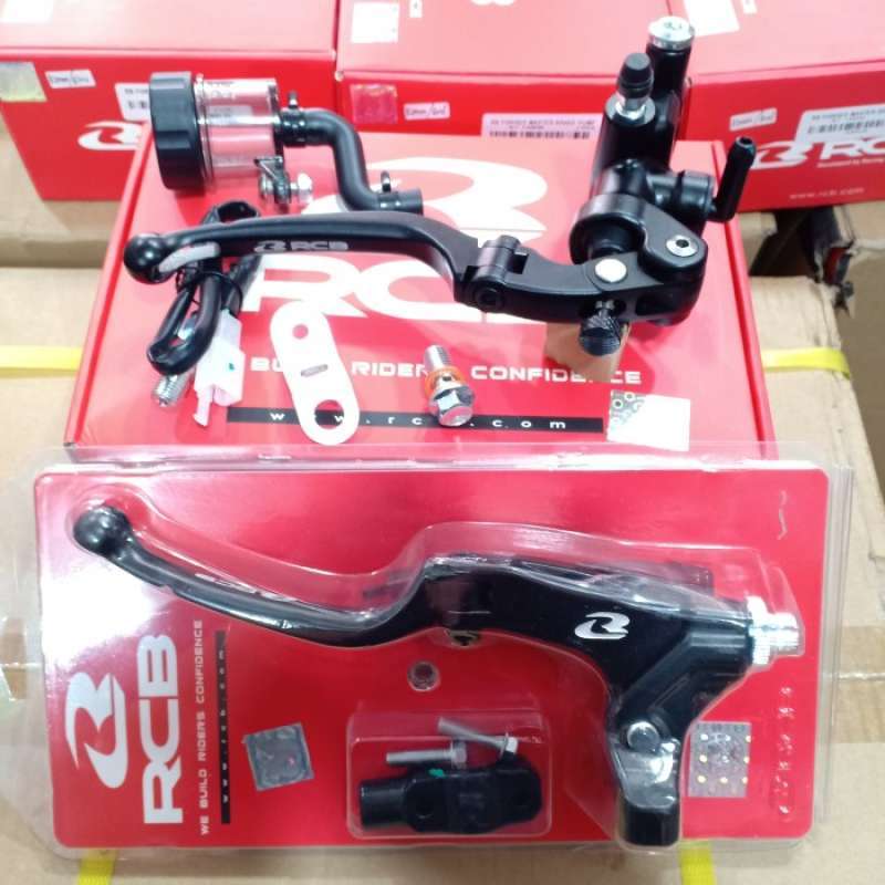Promo Master Rem Rcb Radial S1 14mm Kanan Kiri Set New 125/ 150 Termurah - Hitam Diskon 7% Di ...