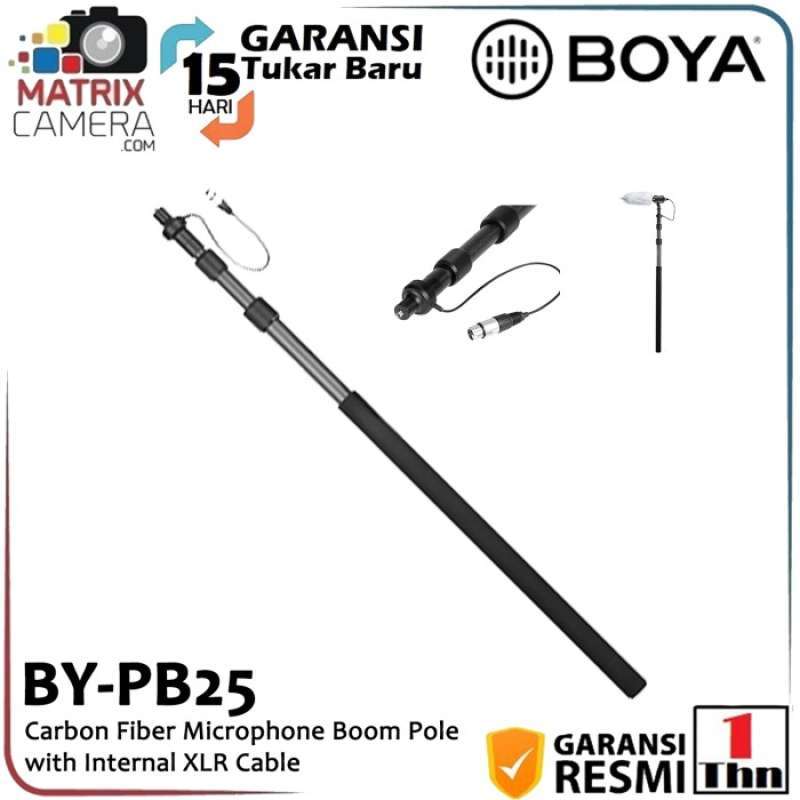 Promo Promo- Boya By-pb25 Carbon Fiber Microphone Boom Pole With ...