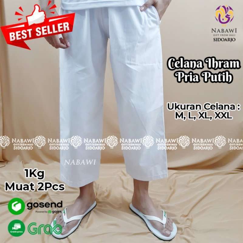 Jual Celana Ihram Laki-laki - Putih - Xxxxl Di Seller Zati Shop - Cengkareng Timur, Kota Jakarta ...