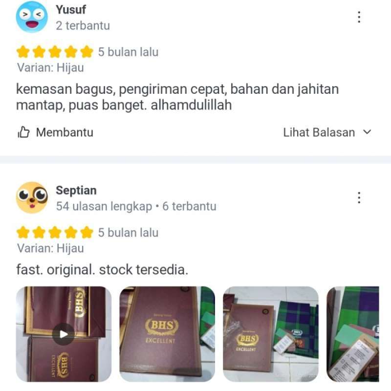 Jual Sarung Bhs Kdt Motif Kotak Jadul Original Di Seller Aghanim ...