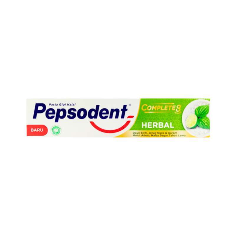 Jual Pasta Gigi Pepsodent Complete 8 Herbal 65 Gr Di Seller Sabun Zone ...