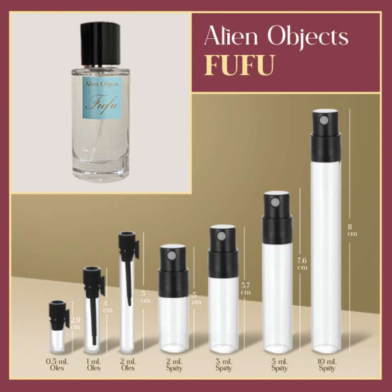 Promo Decant Alien Objects - Fufu | Patungan Parfum | Share In Jar ...