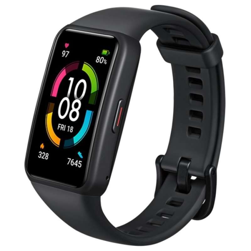 Jual Honor Band 6 Smart Watch 1.47 Amoled Display Sp02 Monitor - Merah ...