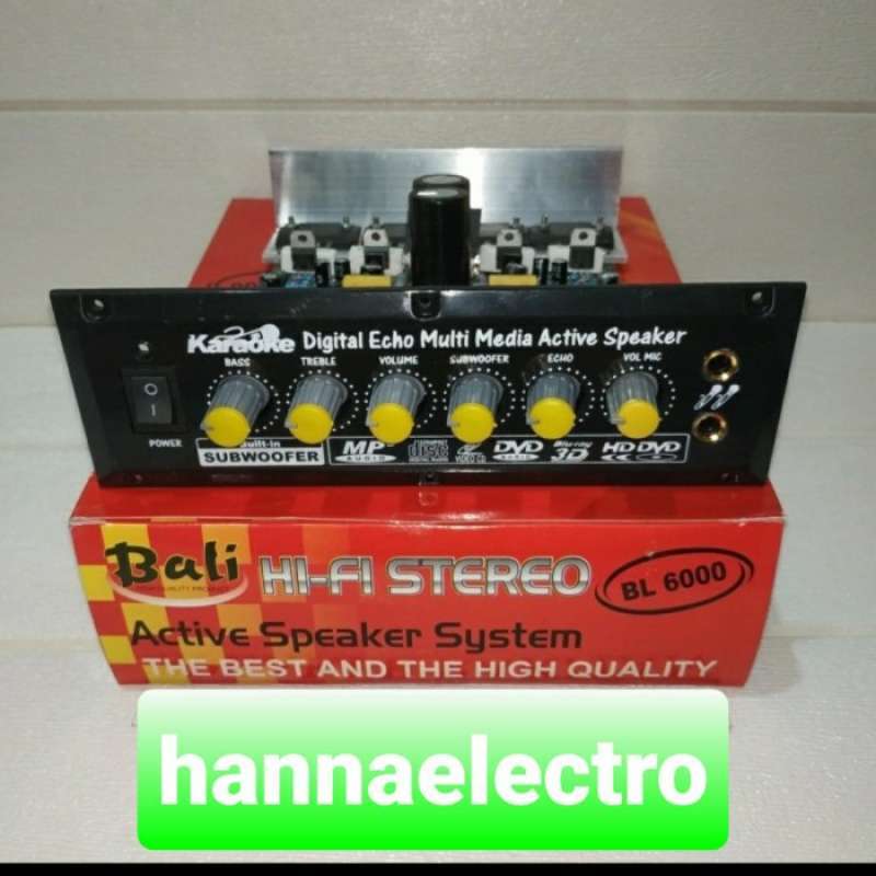Promo Aktif Speaker Bl 6000 Sanken +subwoofer Echo Mic Diskon 23% Di Seller Ryoma Store - Kebon ...
