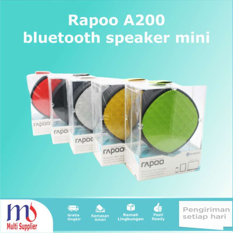 Promo Rapoo A200 Bluetooth Speaker Mini Diskon 23% Di Seller Ryoma ...